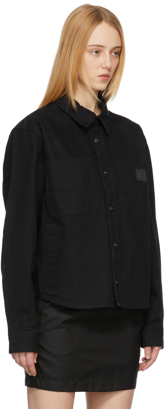 Черная куртка-рубашка Carhartt Edition WIP WARDROBE.NYC – заказать по ...