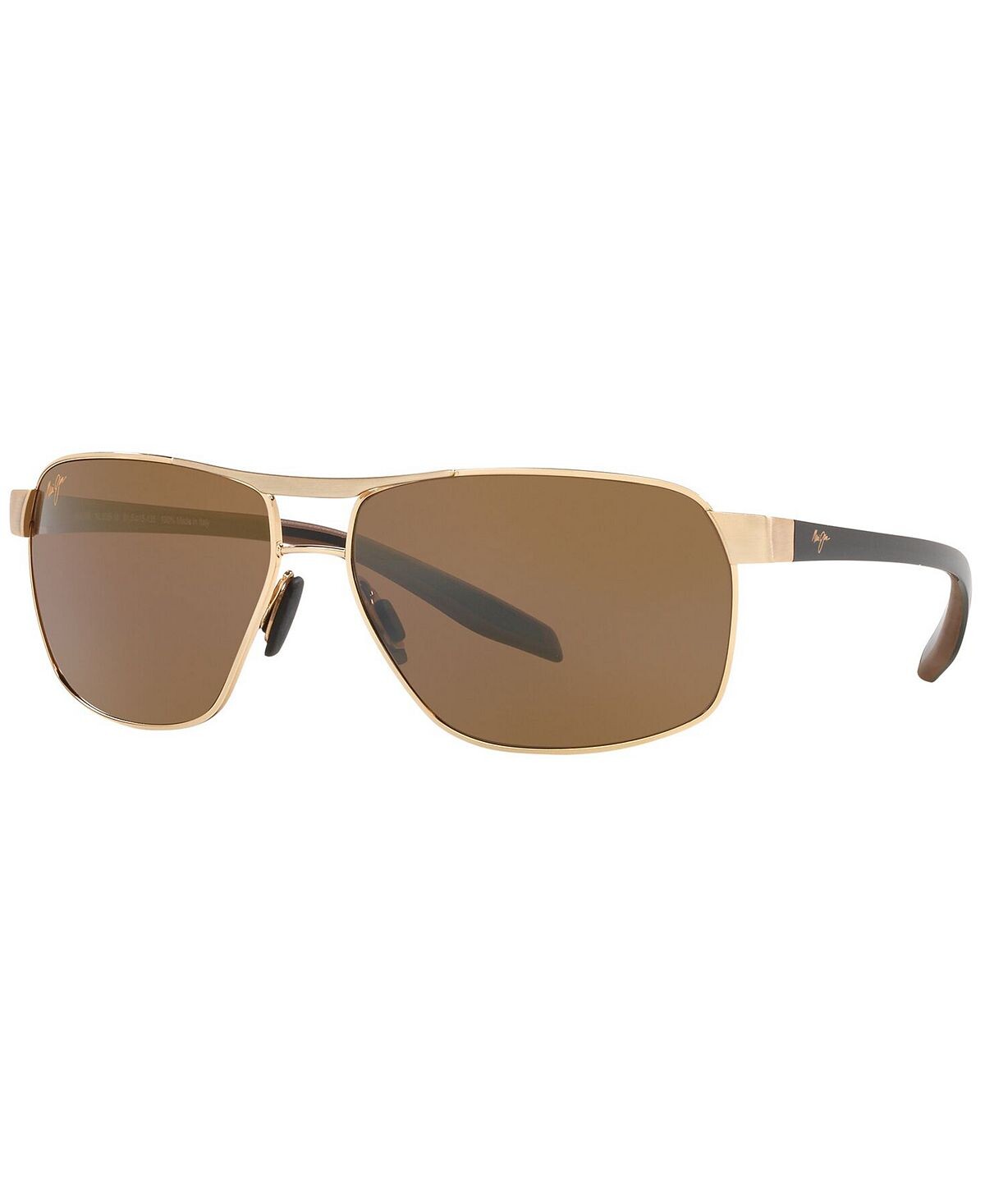Мужские поляризованные солнцезащитные очки the bird 62 Maui Jim, мульти ...