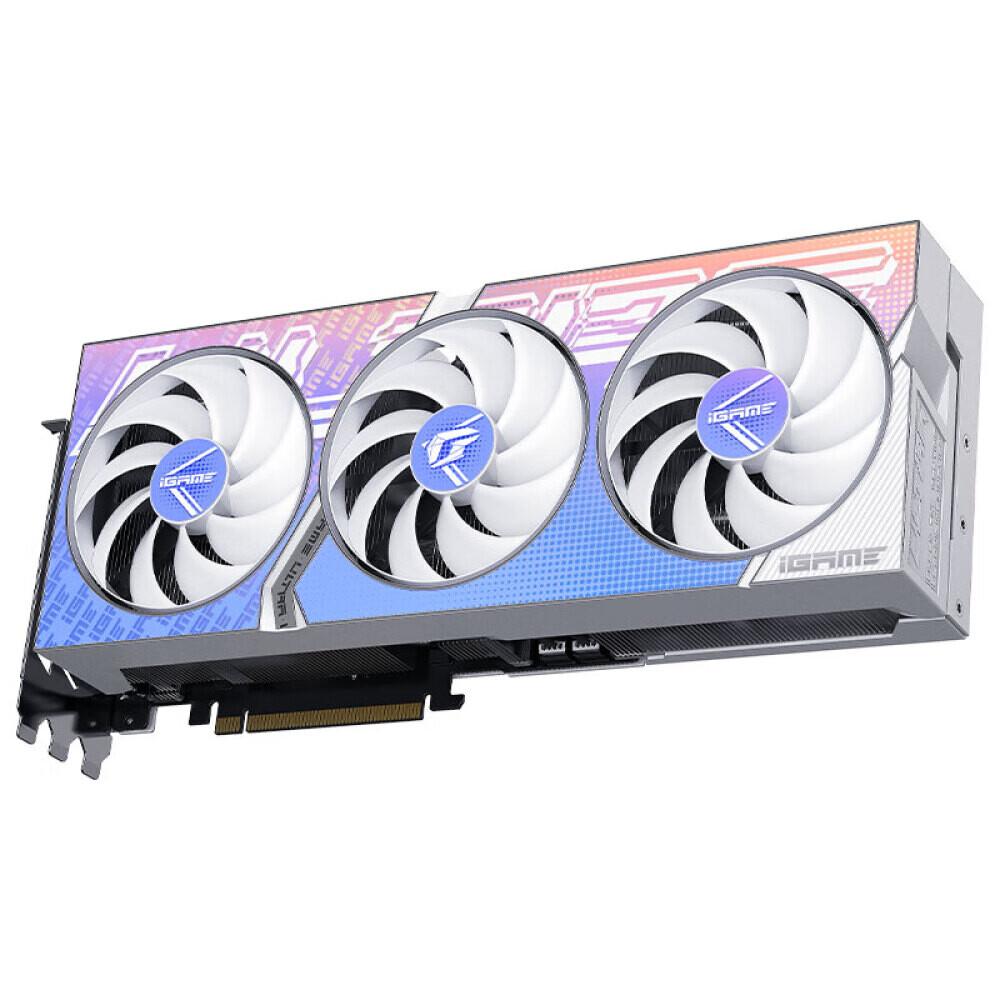 Видеокарта Colorful iGame GeForce RTX 4070 Ultra W V2 12ГБ, белый ...