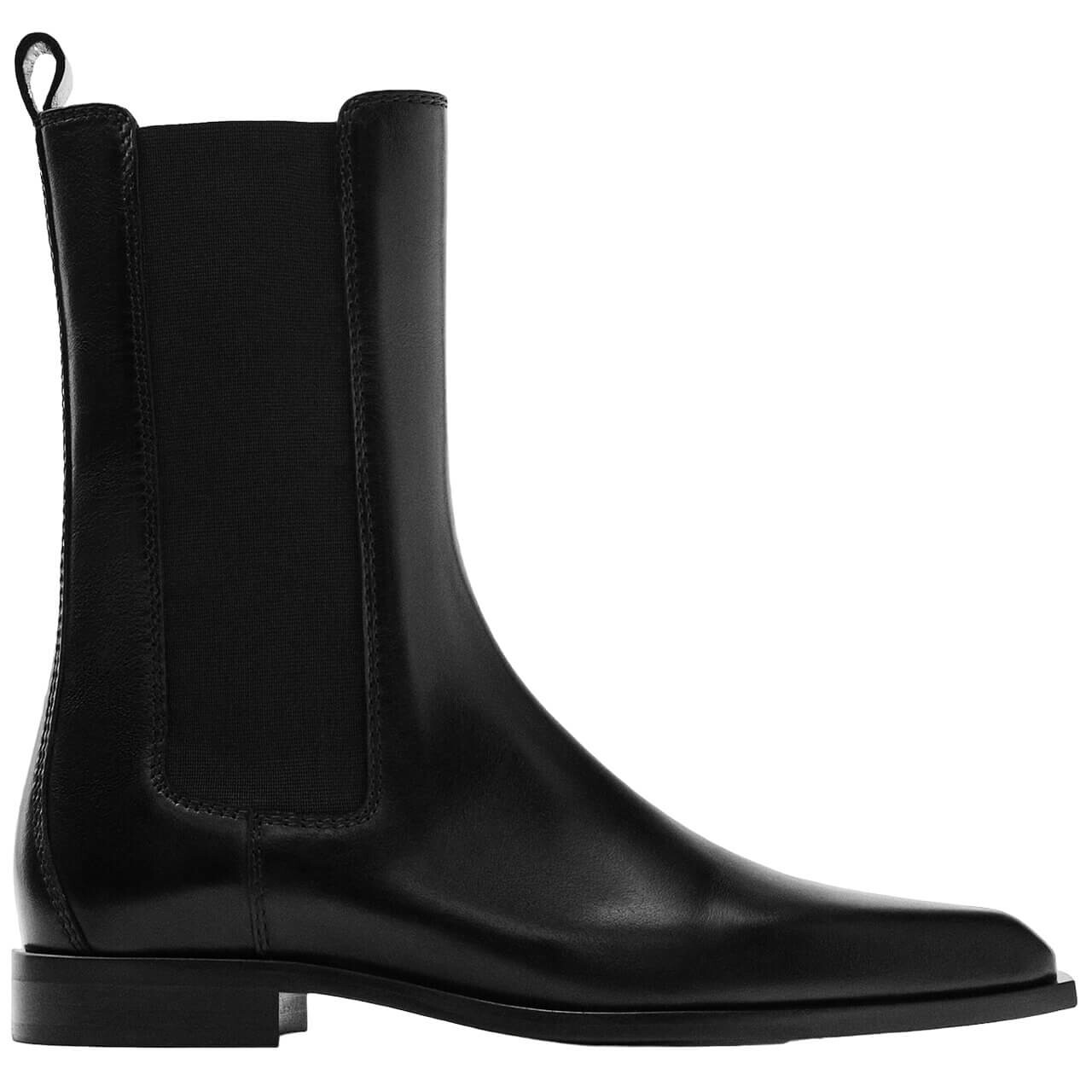 Ботинки Massimo Dutti, черный – заказать по доступной цене из-за рубежа ...