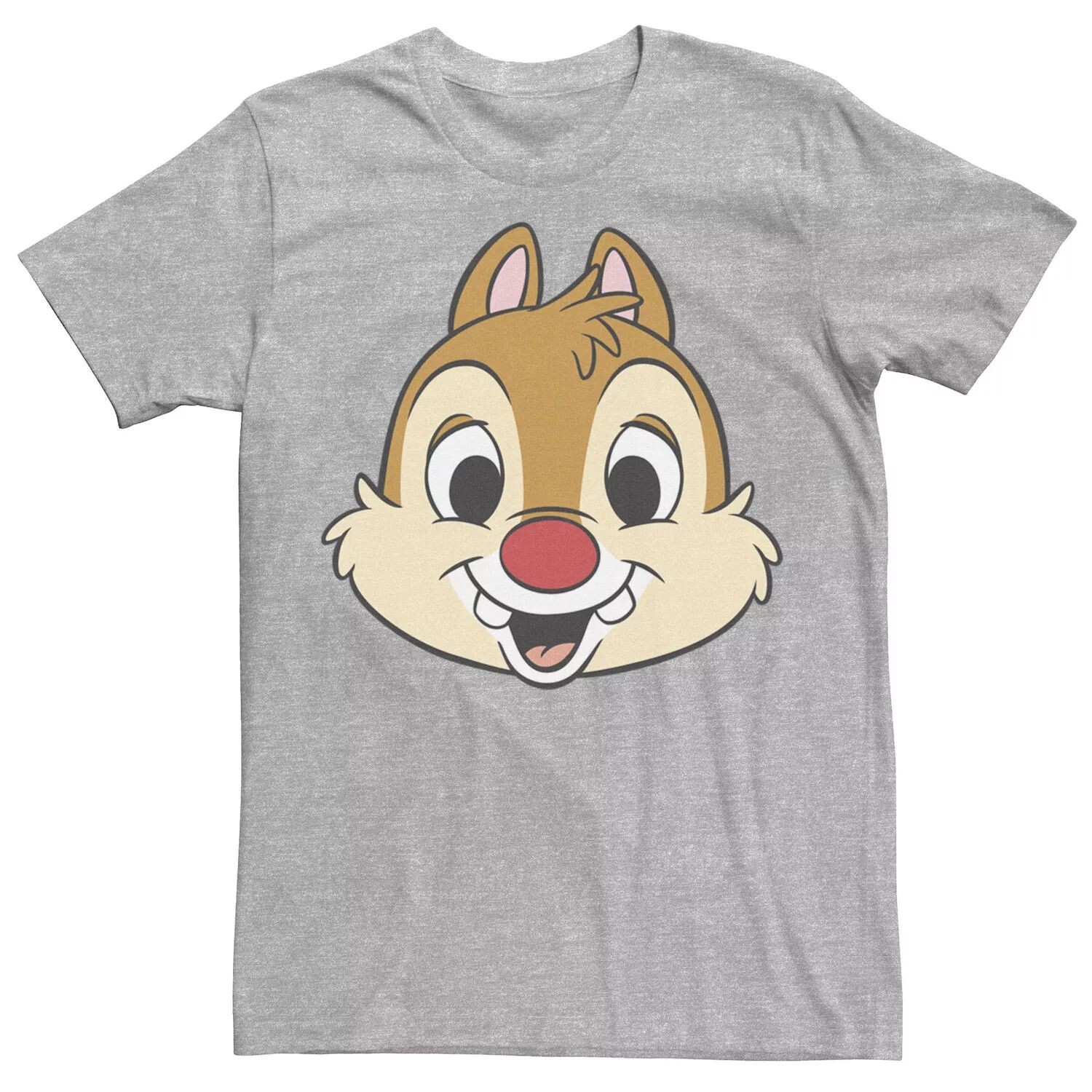 Мужская футболка Disney Chip And Dale Dale с прозрачными глазами и ртом ...