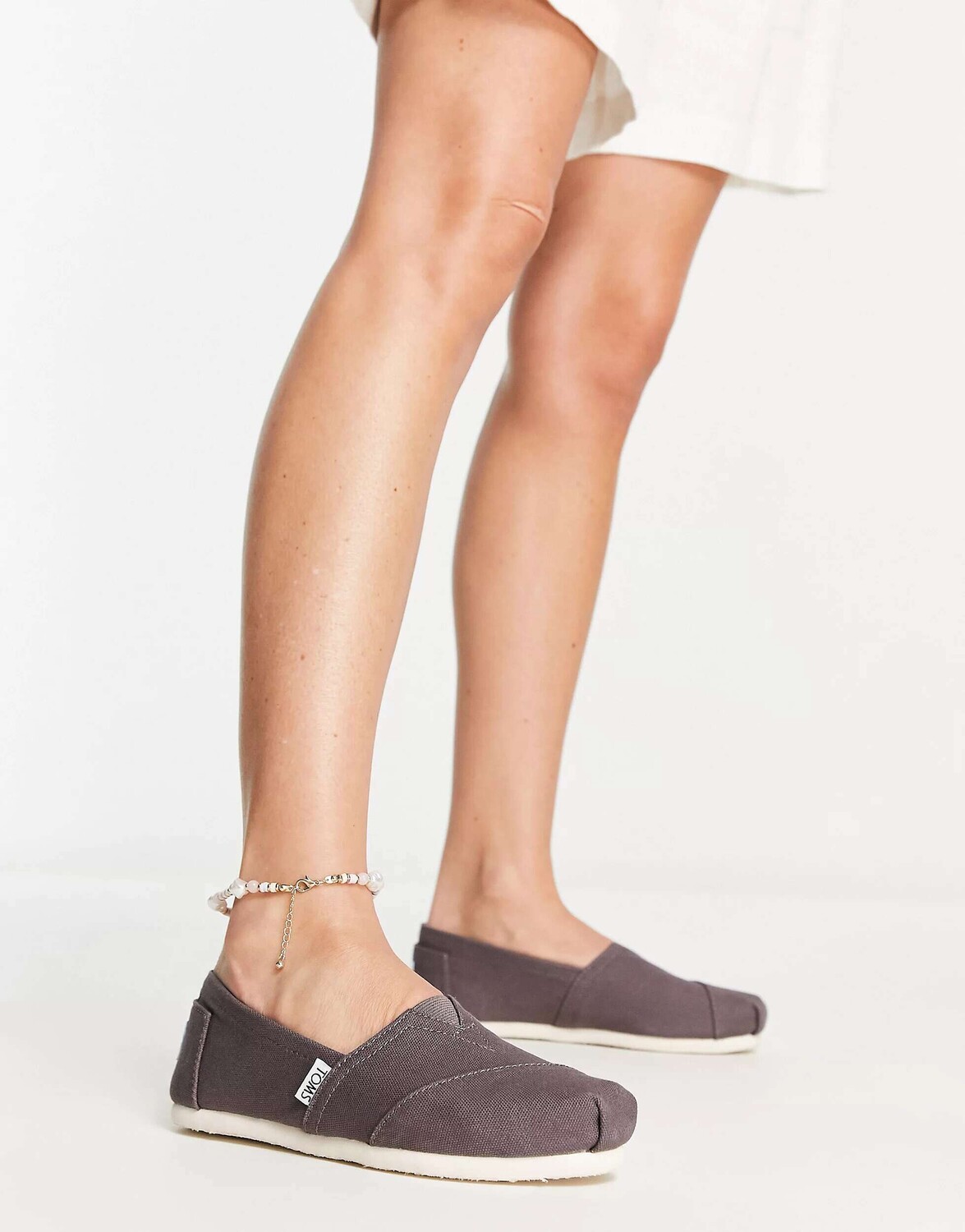 Серые эспадрильи Toms alpargata – заказать из-за рубежа в «CDEK.Shopping»
