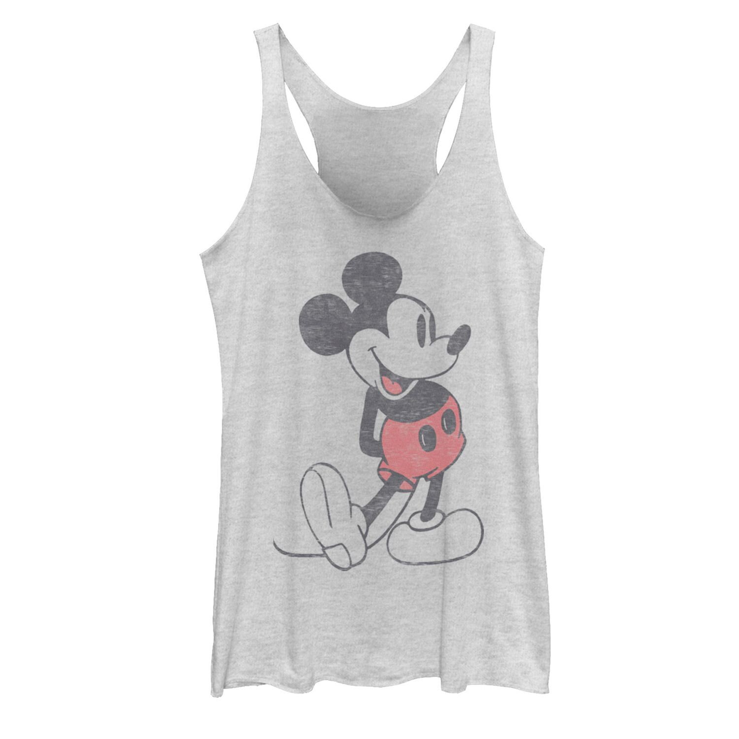 Винтажная майка с изображением Микки Мауса и портрета Disney's Mickey ...