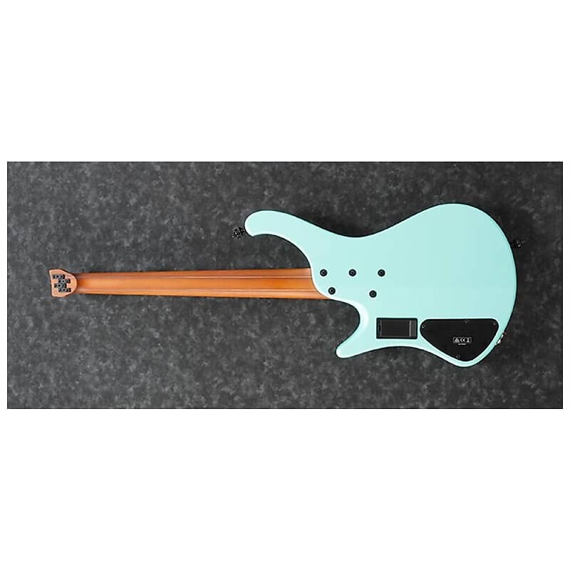 Ibanez EHB1000S 4-струнная эргономичная бас-гитара без головы Sea Foam ...