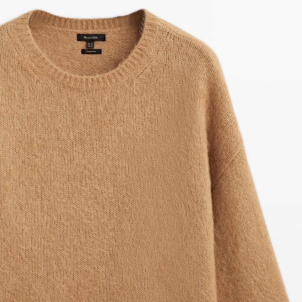 Свитер Massimo Dutti Cape, желтовато-коричневый – купить по выгодным ...
