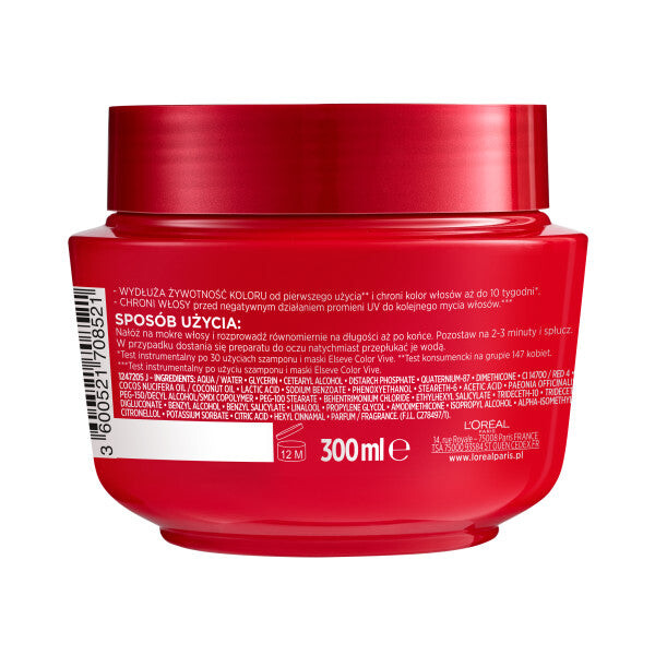 Loreal Paris Elseve Color Vive маска для окрашенных волос 300мл
