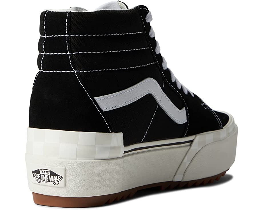 Кроссовки Sk8-Hi Stacked Vans, черный – купить по выгодным ценам с ...