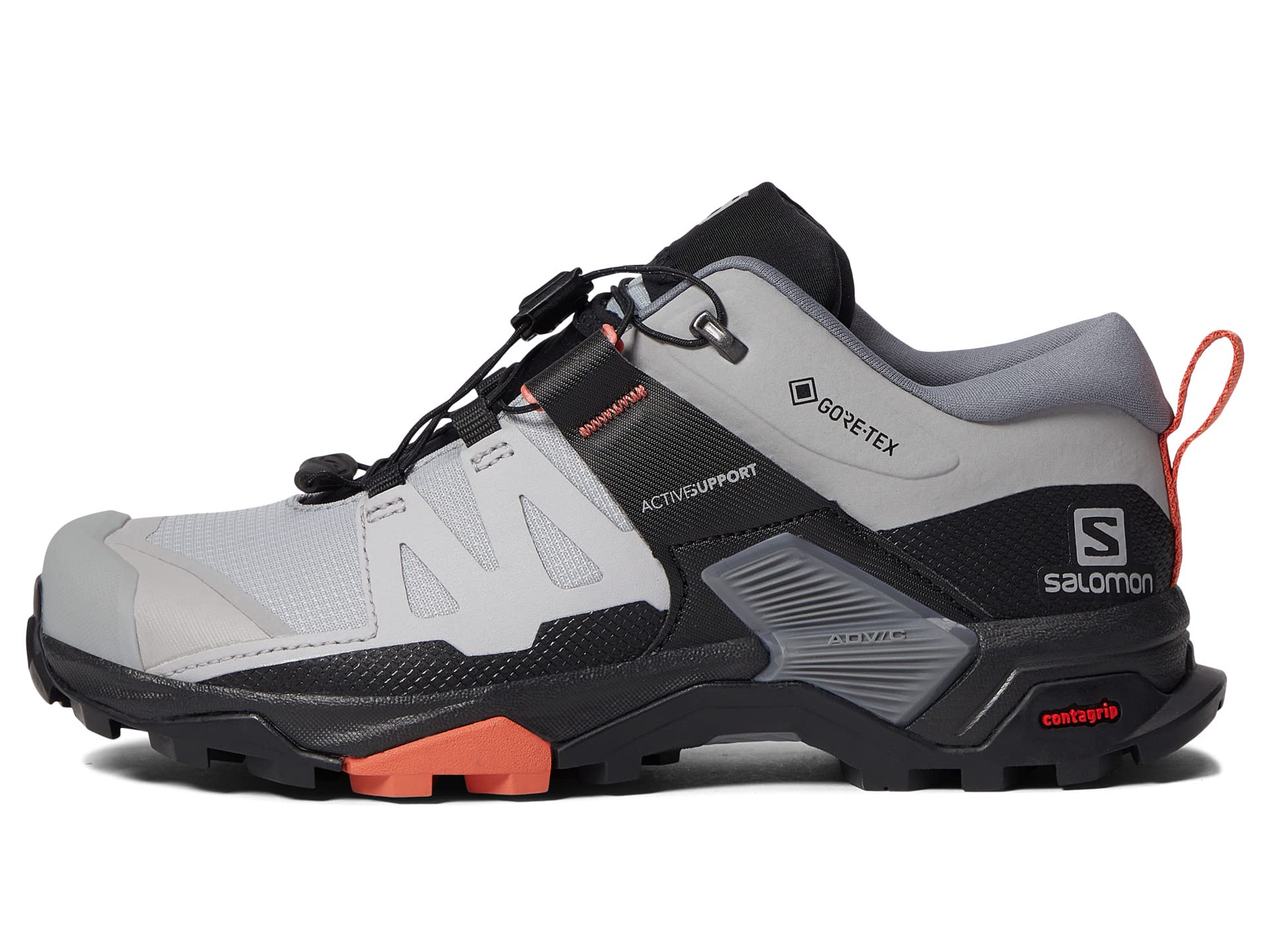 Треккинговые ботинки Salomon X Ultra 4 GTX, серый/черный – заказать по ...