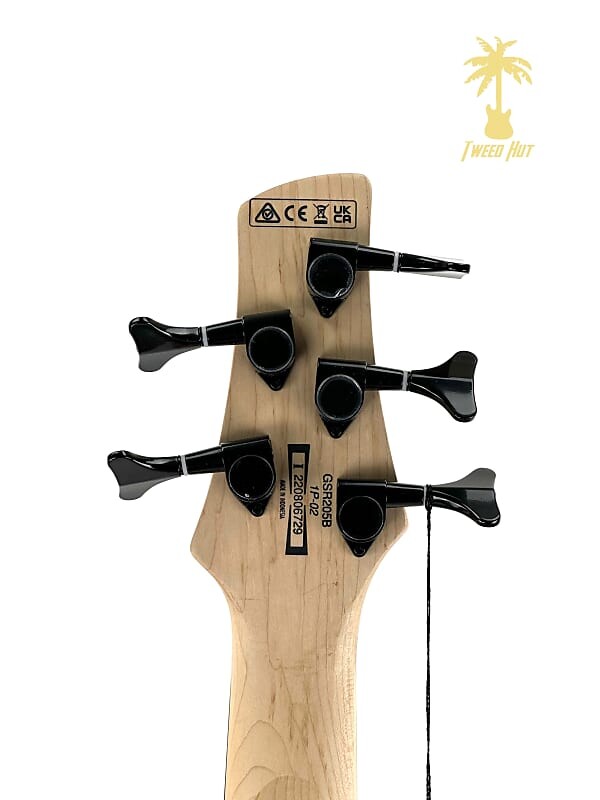 Ibanez GSR205B 5-струнная электрическая бас-гитара состаренная черная ...