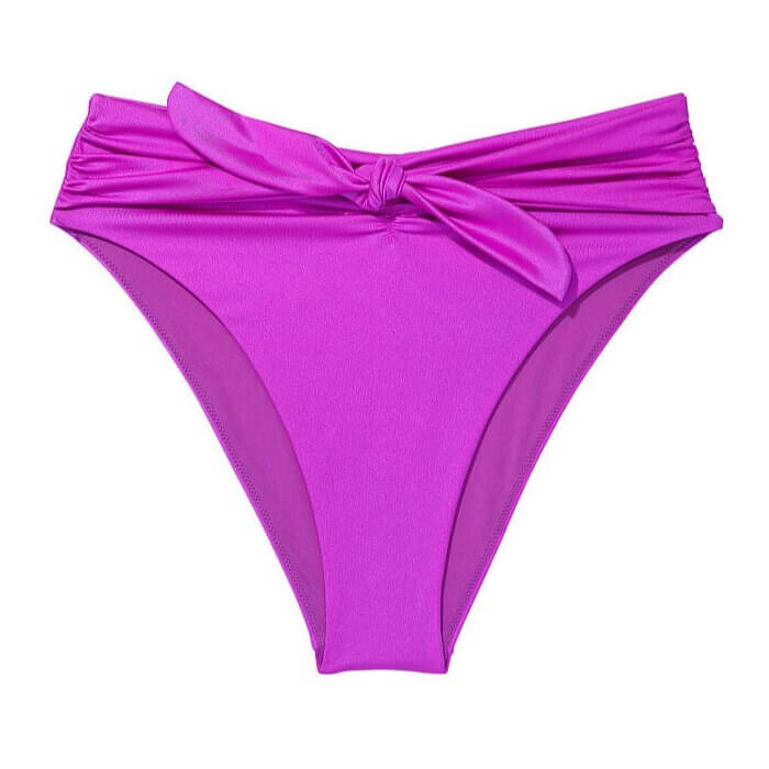 Плавки бикини Victorias Secret Swim Twist Cheeky фиолетовый