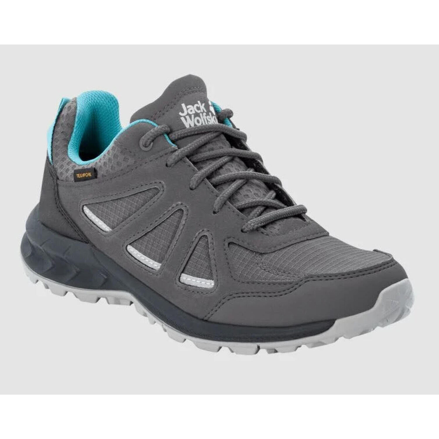 Кроссовки Jack Wolfskin Woodland 2 Texapore Low, серый – купить по ...