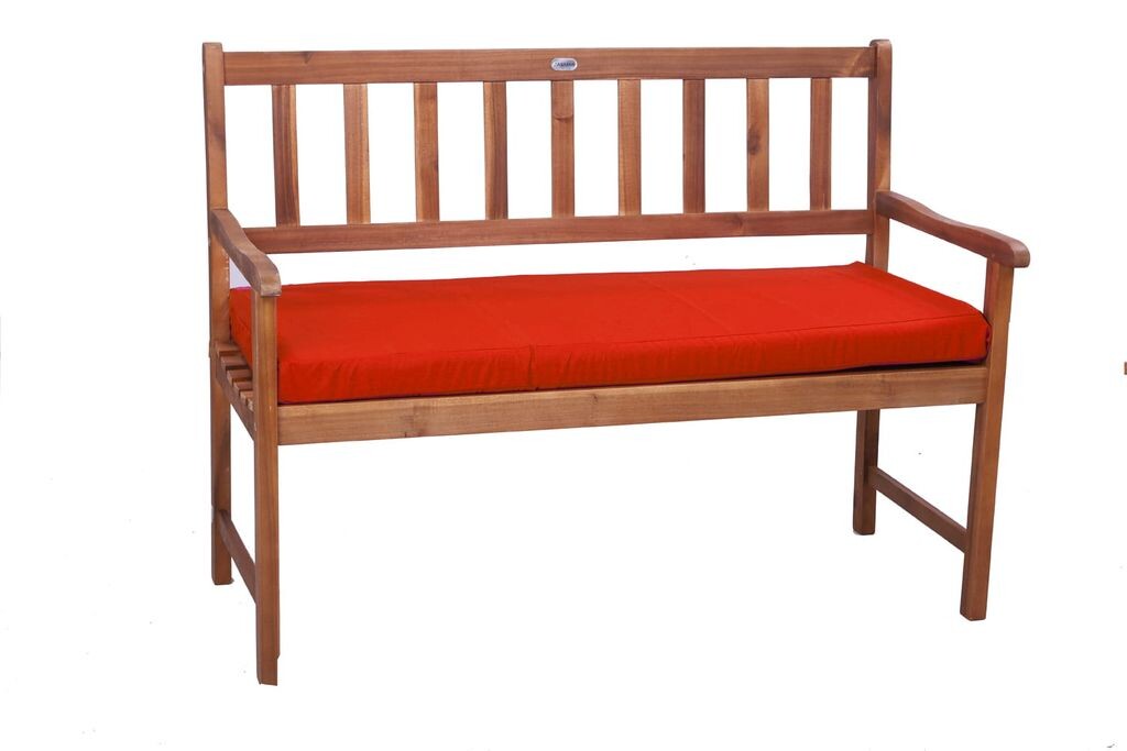 Подушка на сиденье садовая 150x50x7см красная | подушка для уличной ...