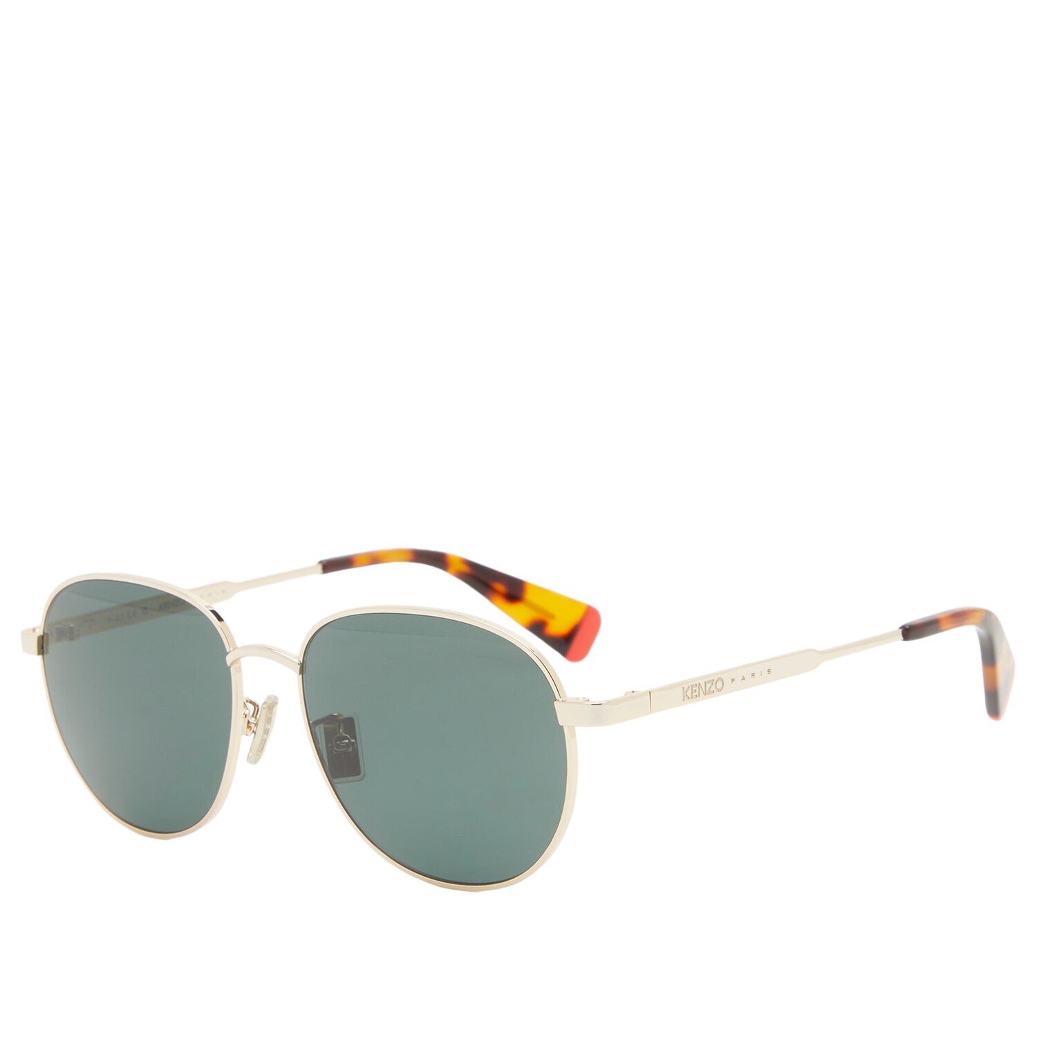 Солнцезащитные очки Kenzo Kz40190U Sunglasses, цвет Gold & Green ...
